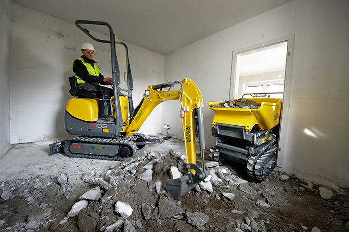 Гусеничный думпер Wacker Neuson DT 08 | Официальный дистрибьютор